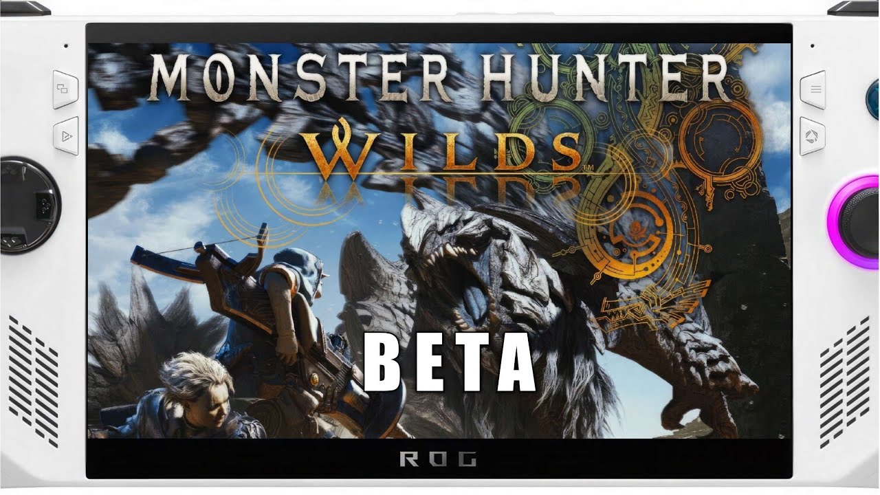 Asus Rog Ally Z1 | Monster Hunter Wilds Beta Performance Test! - YouTube