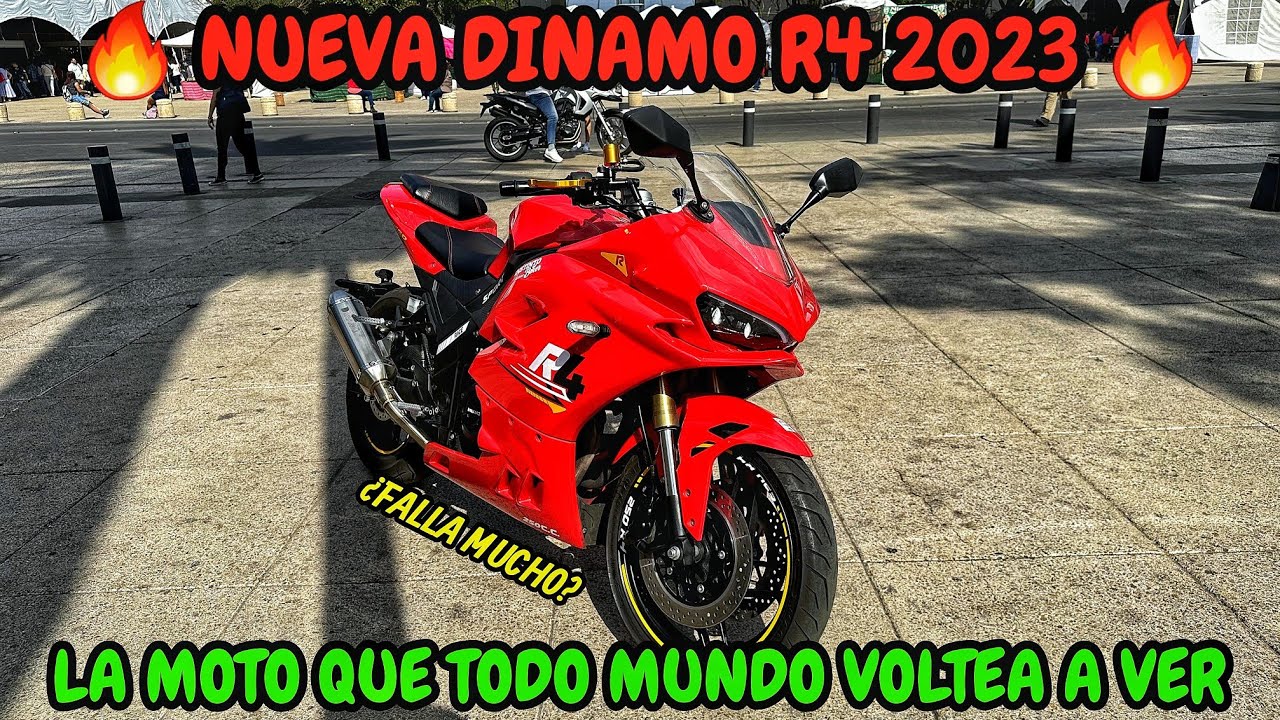 DINAMO R4 2023 TREMENDA MOTO PERO ¿VALDRÁ LA PENA? 🤯 REVIEW Y PRUEBA DE ...