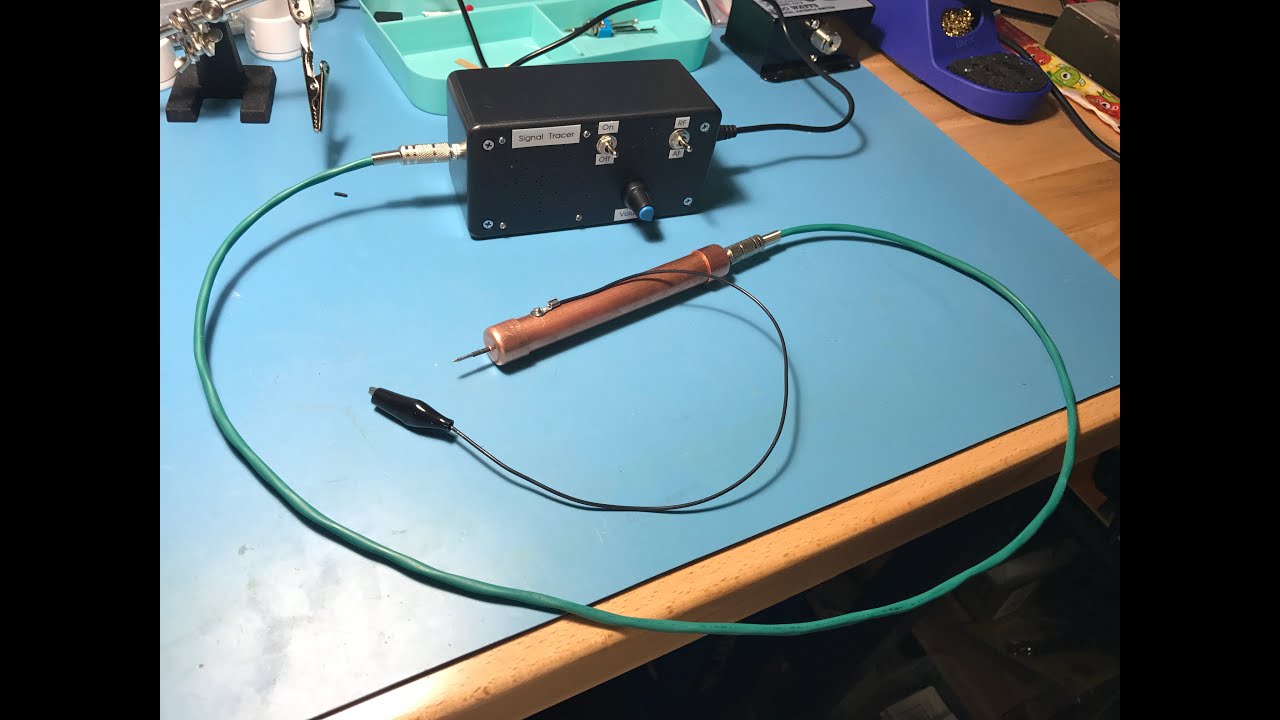 Homebrew: RF/AF Signal Tracer, July 8-15, 2017 - YouTube
