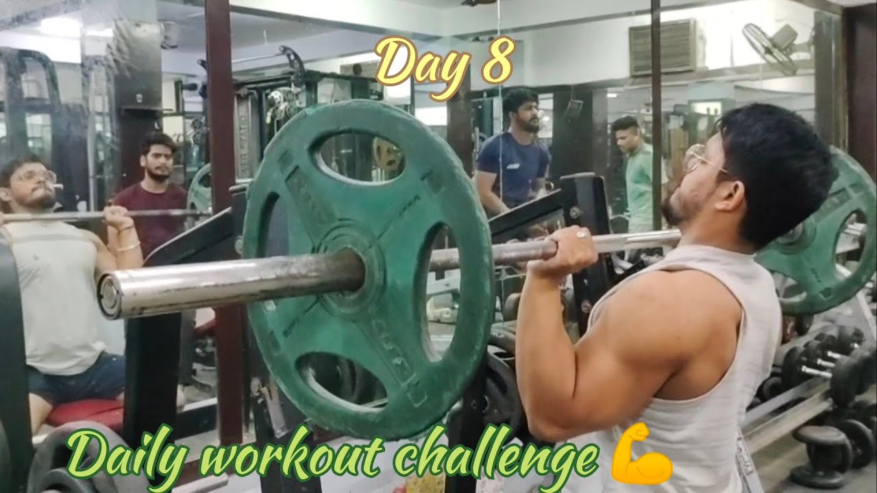 15 Days Continue Workout Challenge Day 8 💪😤 - YouTube