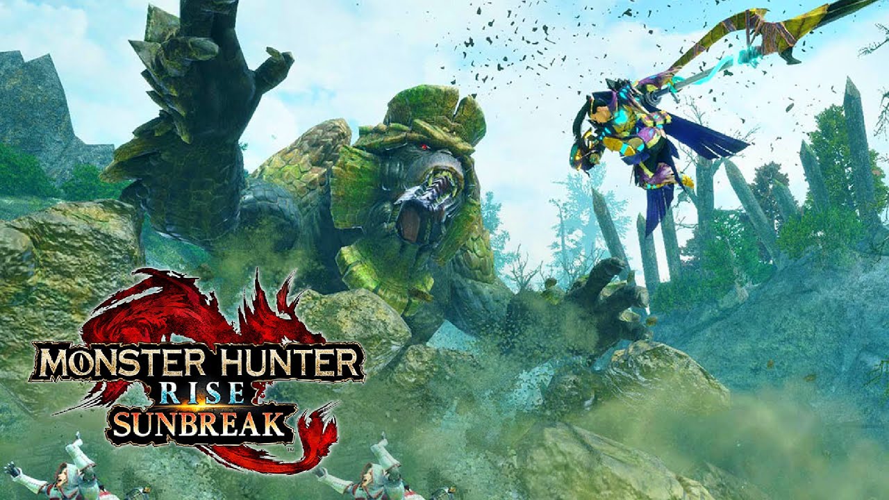 MH RISE Sunbreak - Garangolm Monster NEW Hunt Gameplay - YouTube