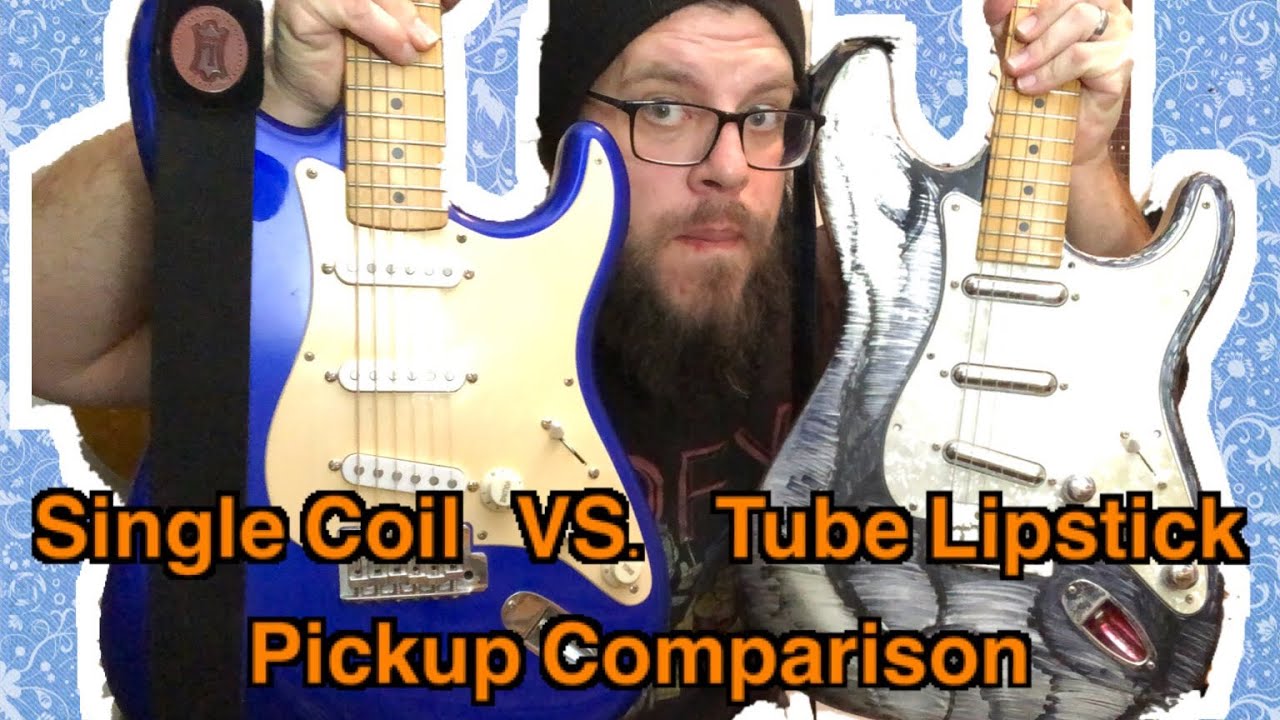 SINGLE COIL VS TUBE LIPSTICK PICKUPS: A Sound Comparison - YouTube