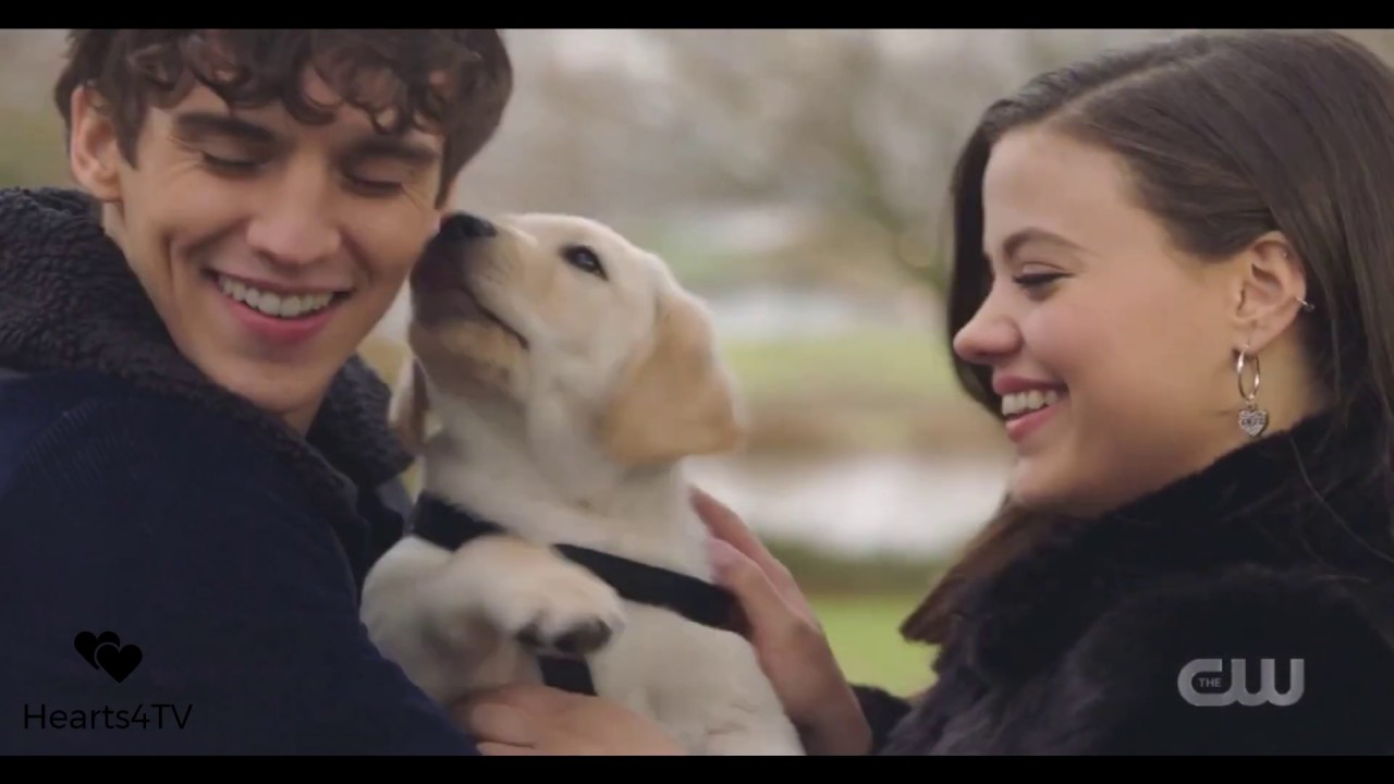 Charmed: Maggie & Parker Kiss +Dog - YouTube