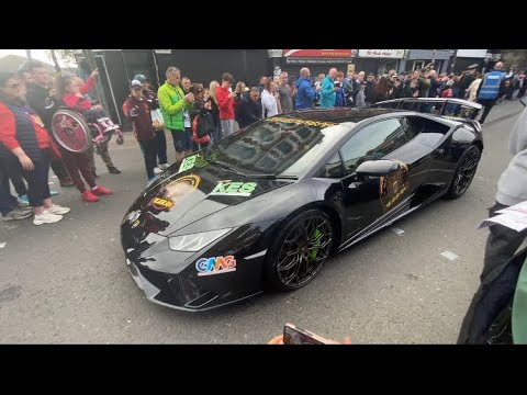 Super car show Derry 2023 - YouTube