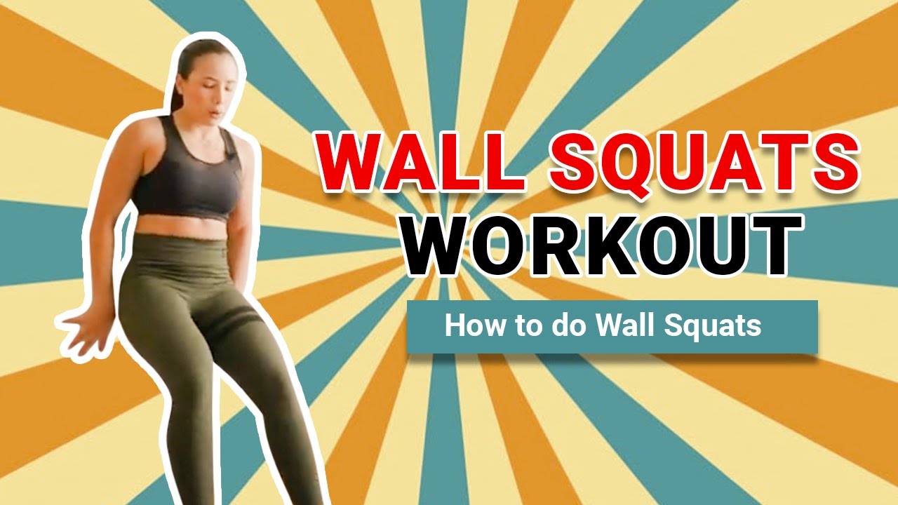 Wall Squats Workout For Beginners - Effective Wall Squats Exercise ...