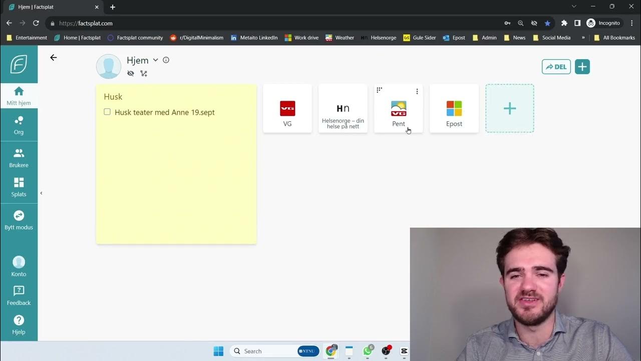 Kom i gang med Factsplat - Rolig gjennomgang - YouTube