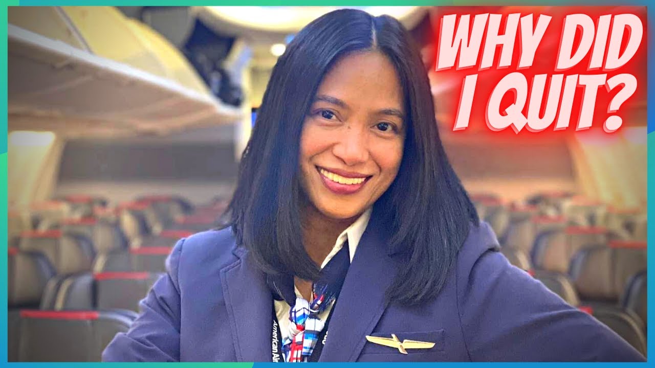 SAD NEWS 💗 HAPPY NEWS 💗 WHY DID I QUIT MY JOB AS A FLIGHT ATTENDANT? 💗 ...