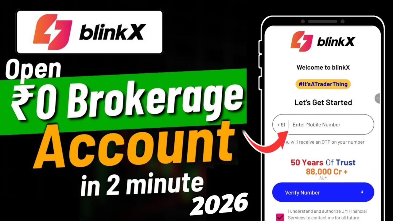 BlinkX me Account Kaise Banaye? | BlinkX Demat Account Opening Process ...