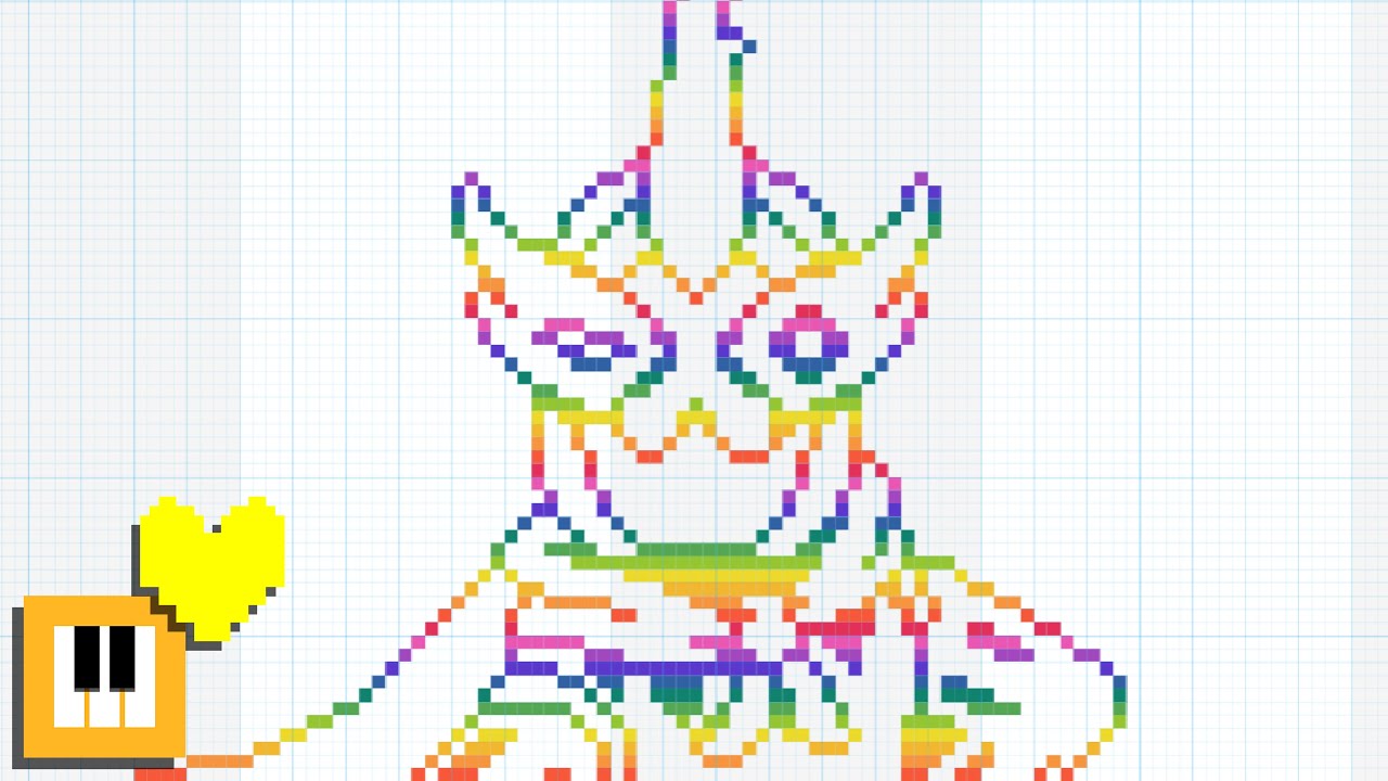 Undertale Yellow - DANZA in Chrome Music Lab - YouTube