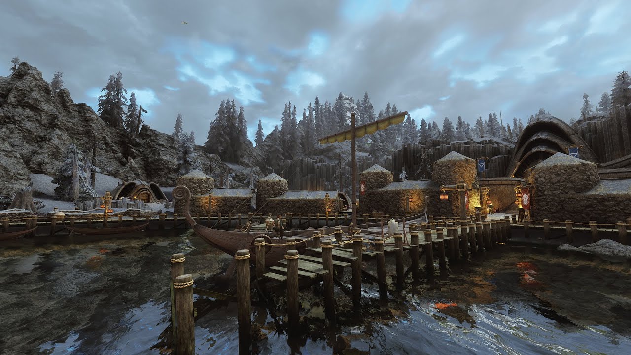 [4K] Skyrim SE 2022 Ultra modded with Patrician ENB - YouTube