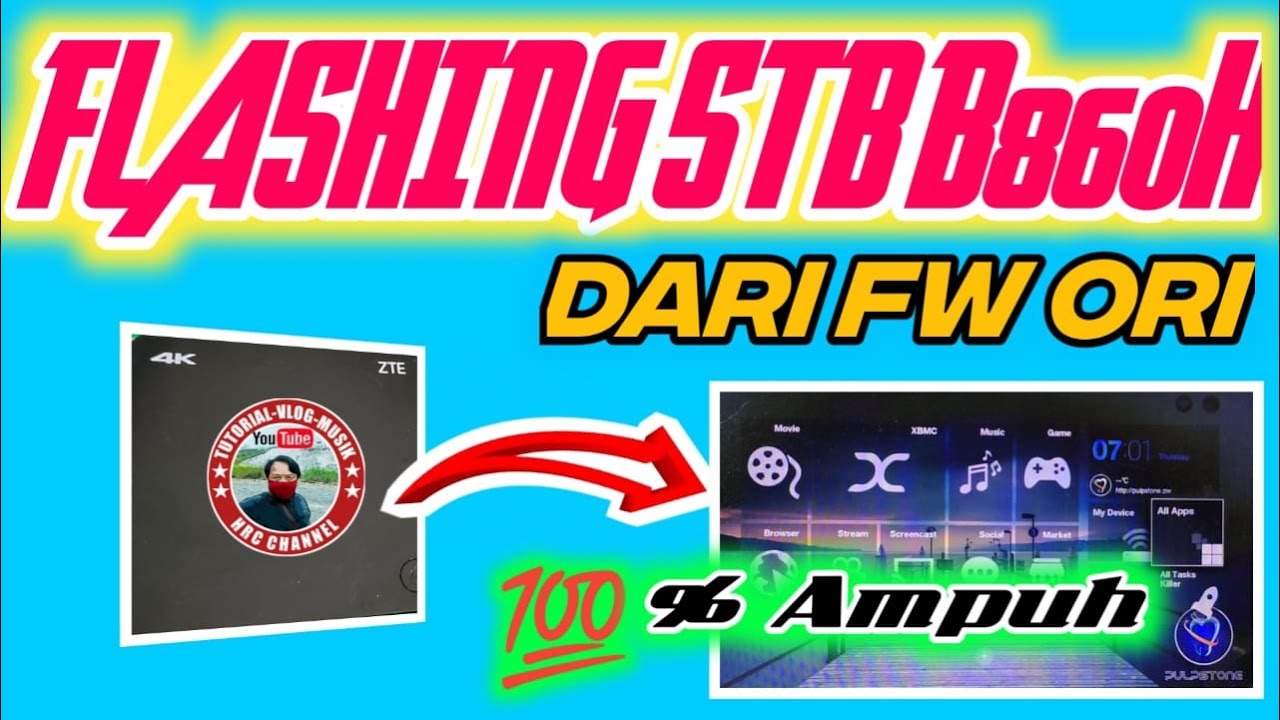 Cara Flashing Stb ZTE B860H Dari firmware Original || Flash Stb B860h ...