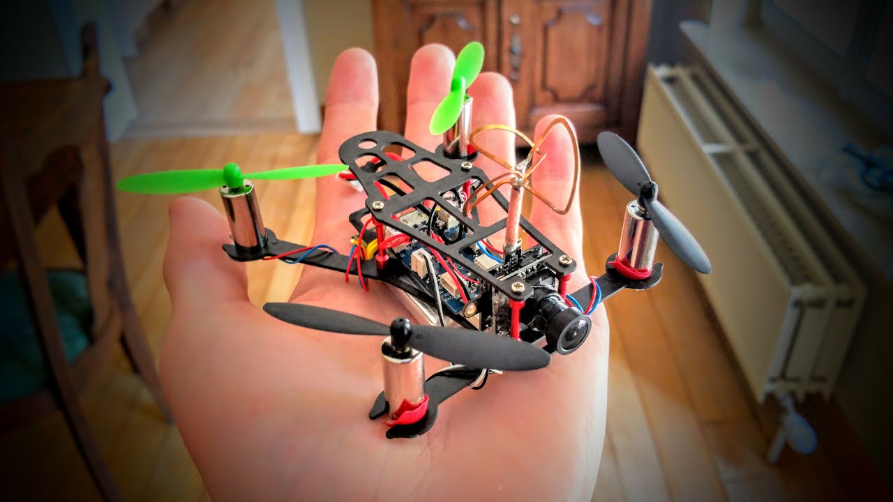 Crazy fast DIY Micro FPV Drone! Eachine E100 - YouTube