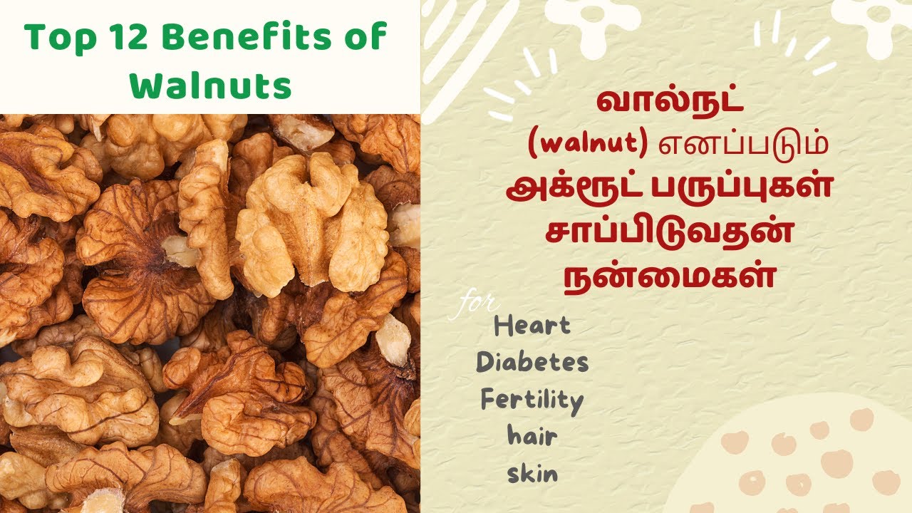 Top 12 Benefits of Walnut | வால்நட் அல்லது அக்ரூட் பருப்புகள் நன்மைகள் ...