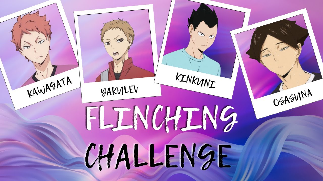 Flinching Challenge | part 2/3 | KawaGata, YakuLev, KinKuni, OsaSuna ...