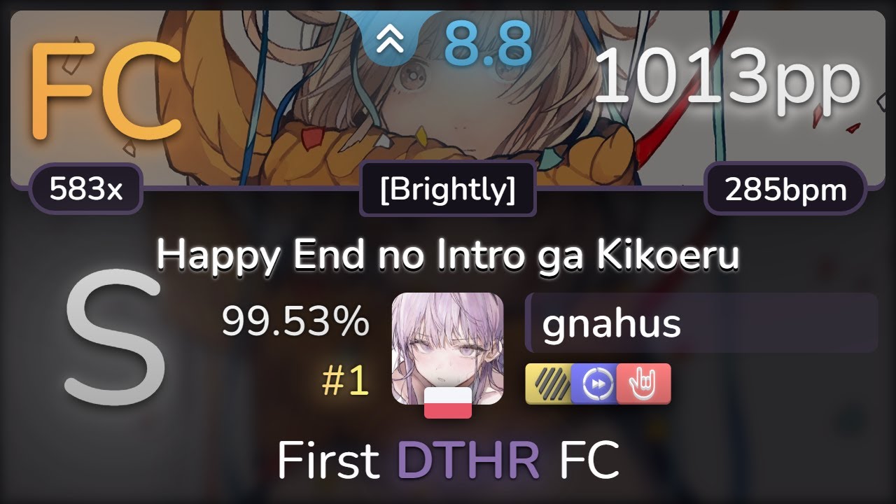 8.8⭐ gnahus | NEO - Happy End no Intro ga Kikoeru [Brightly] +HDDTHR 99 ...
