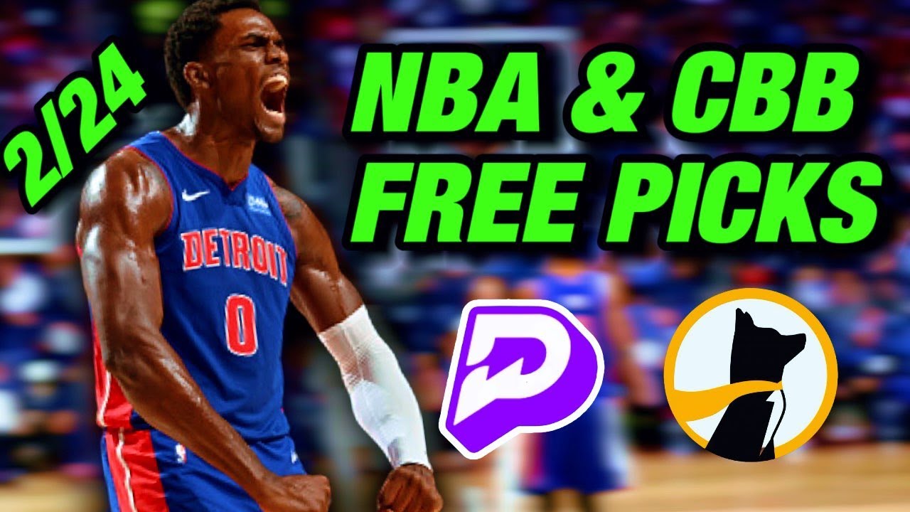 (CRAZY RUN CONTINUES!🔥) NBA & CBB FREE PICKS 2/24 - YouTube