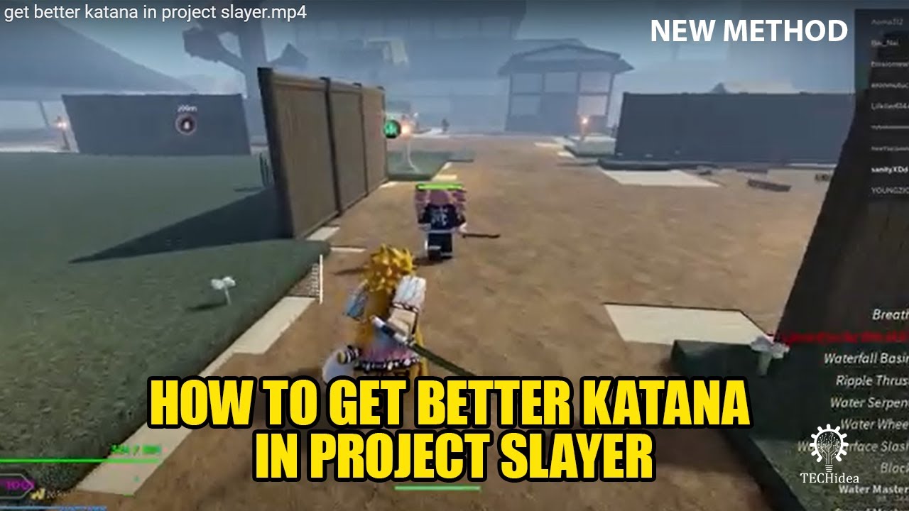 How to Get Better Katana in Project Slayer 2025 [New Method] - YouTube