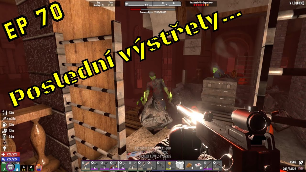7 Days to Die [CZ] - OverKill - EP 70 - Poslední výstřely... - YouTube