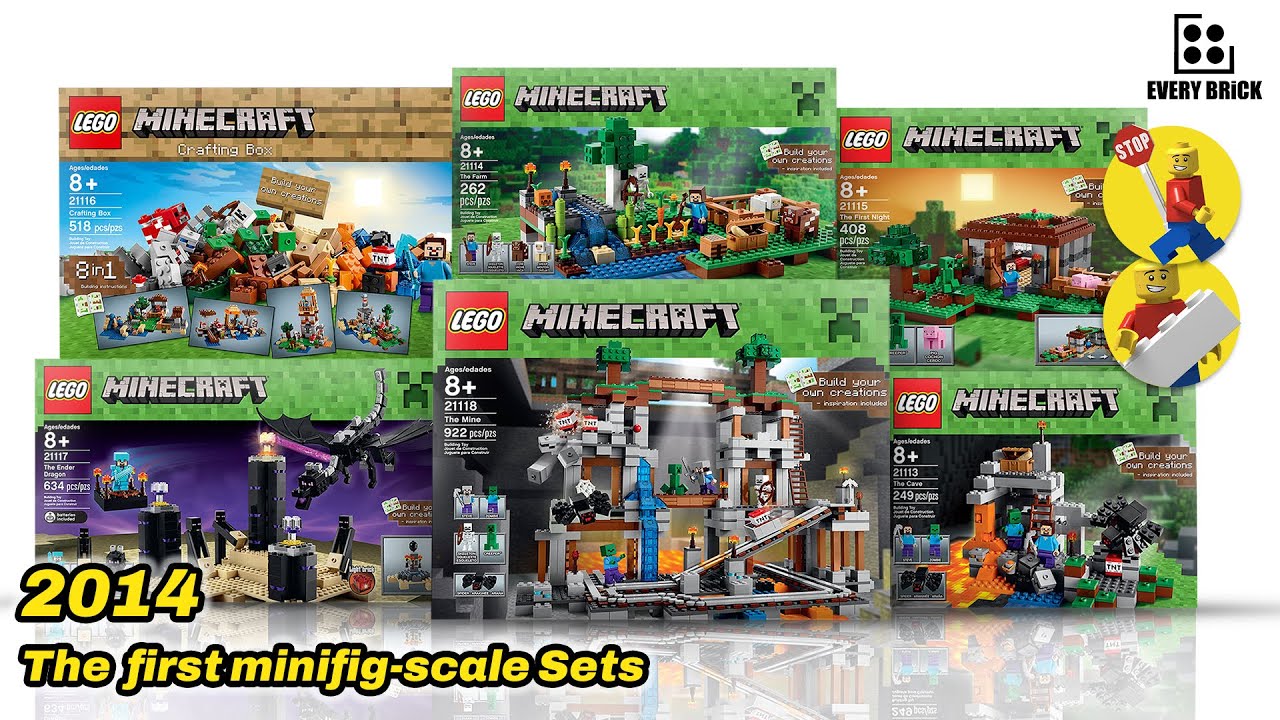 LEGO Minecraft 2014 Compilation - YouTube