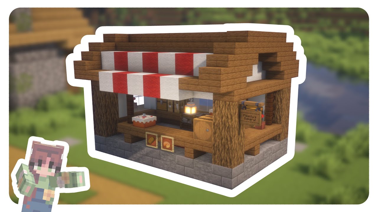 Minecraft | How to Build a Mini Bakery | PixeLily - YouTube