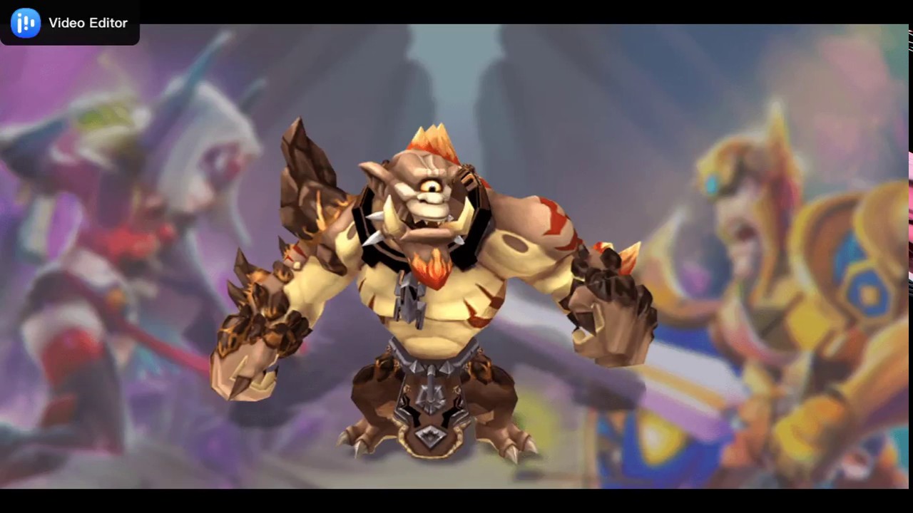 Lords Mobile -Best defeat lvl2 Gargantua from 3 strokes - YouTube