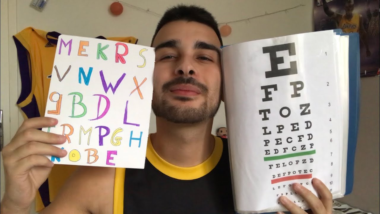 ASMR Letters test ⚡️ - YouTube