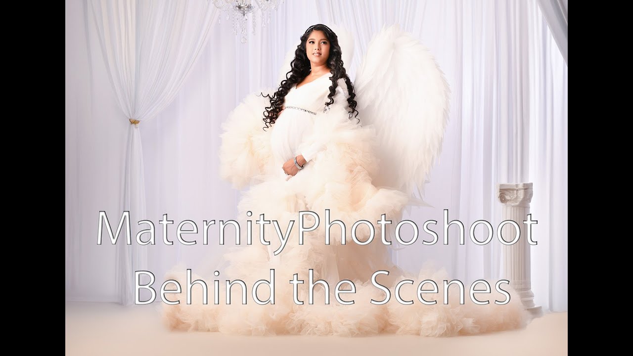 Shenelle Maternity Photoshoot Behind the Scenes. In Studio Maternity ...