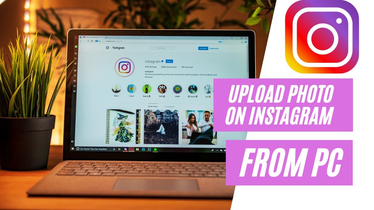 HOW TO UPLOAD PHOTO ON INSTAGRAM FROM PC YouTube how-to-upload-photo-on-instagram-from-pc-youtube