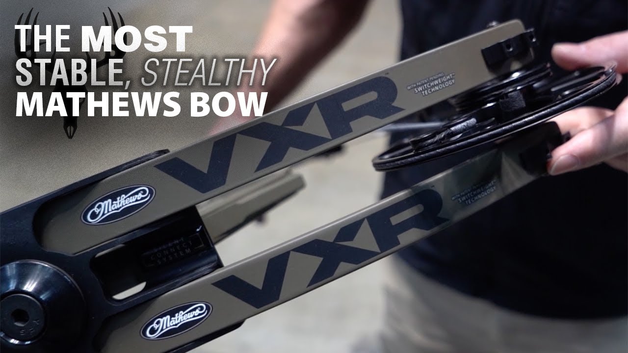 Mathews VXR is Their Most Stable, Stealthy Bow - YouTube
