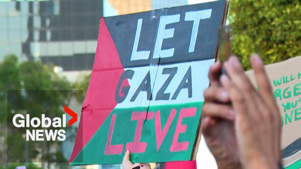 "Let Gaza live": Pro-Palestinian protests erupt worldwide after ...