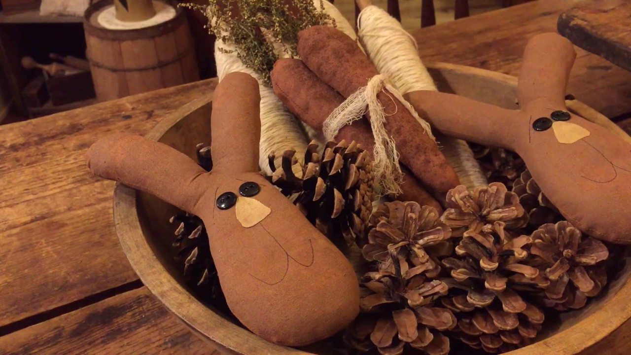 Primitive Easter DIY Easy Decoration - YouTube