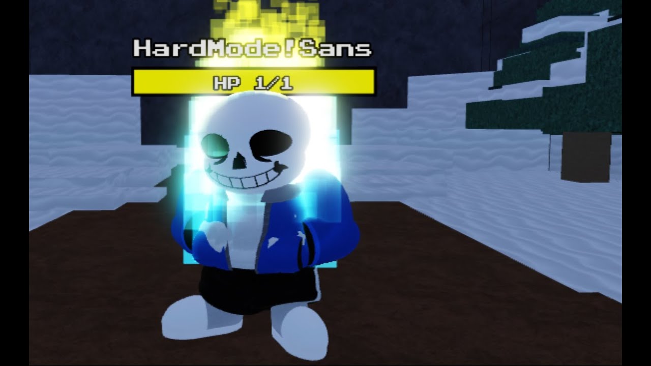 Undertale Last Reset Testing Place - Hard Mode Sans Fight #snas - YouTube