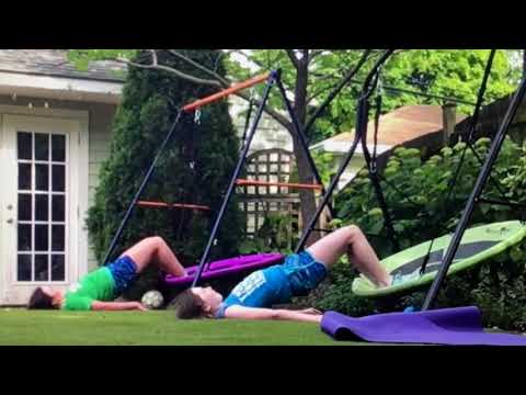 Swing Exercises for Irish Dancers - YouTube