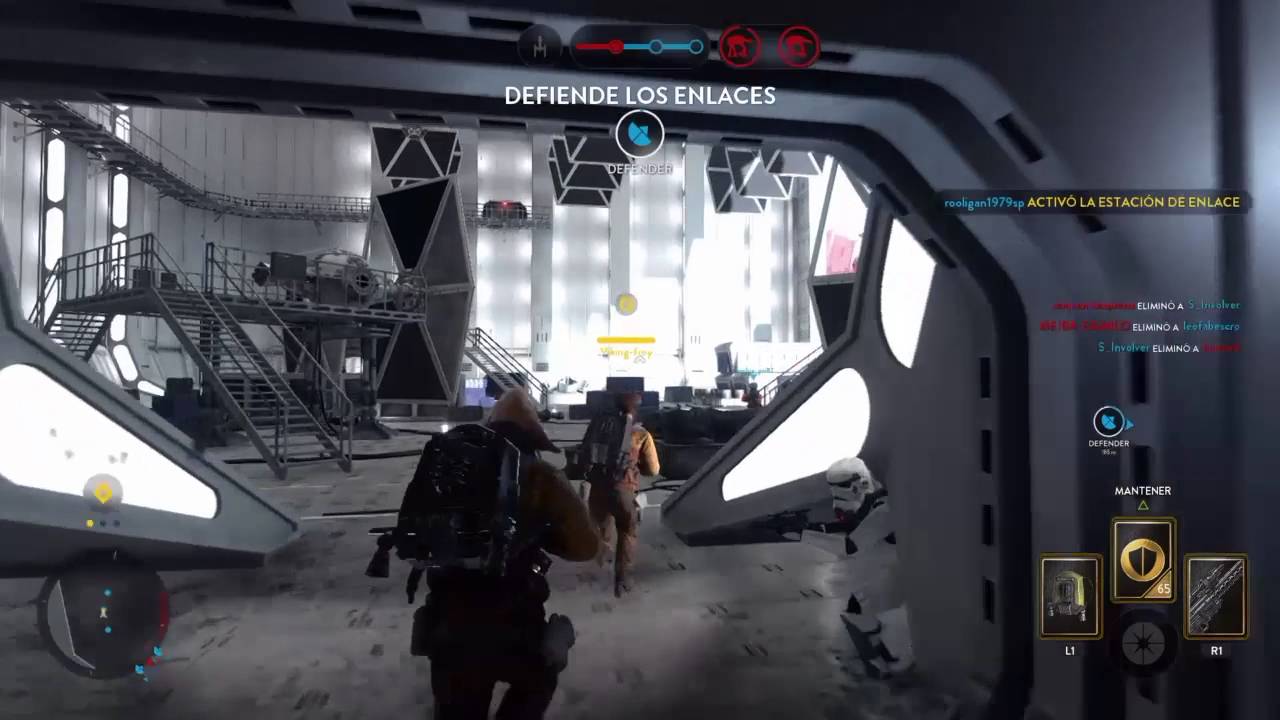 Wilhelm scream on Star wars battlefront - YouTube