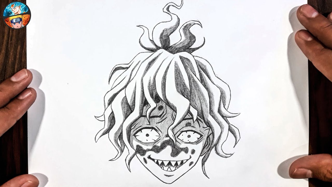 COMMENT DESSINER ANIME | Comment dessiner GYUTARO DEMON SLAYER - YouTube