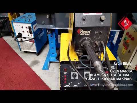 Koyuncu Makina ÖZEN MARKA 500 AMPER Gazaltı Kaynak Mak.