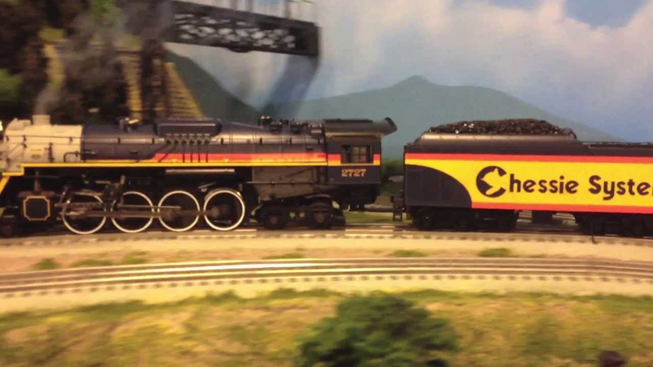Chessie Steam Special Freight - YouTube