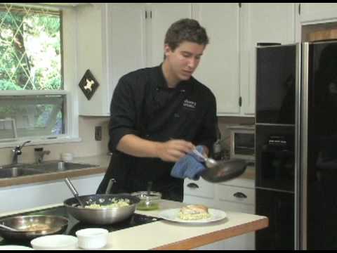 Pan Seared Halibut with Lemon Pesto Risotto - Vancouver Personal Chef ...