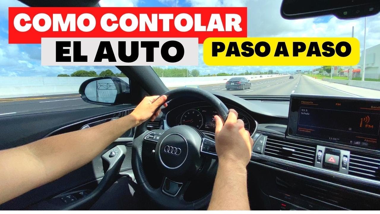 .¿Cómo aprender a controlar el carro por su carril?. Conducir en línea ...