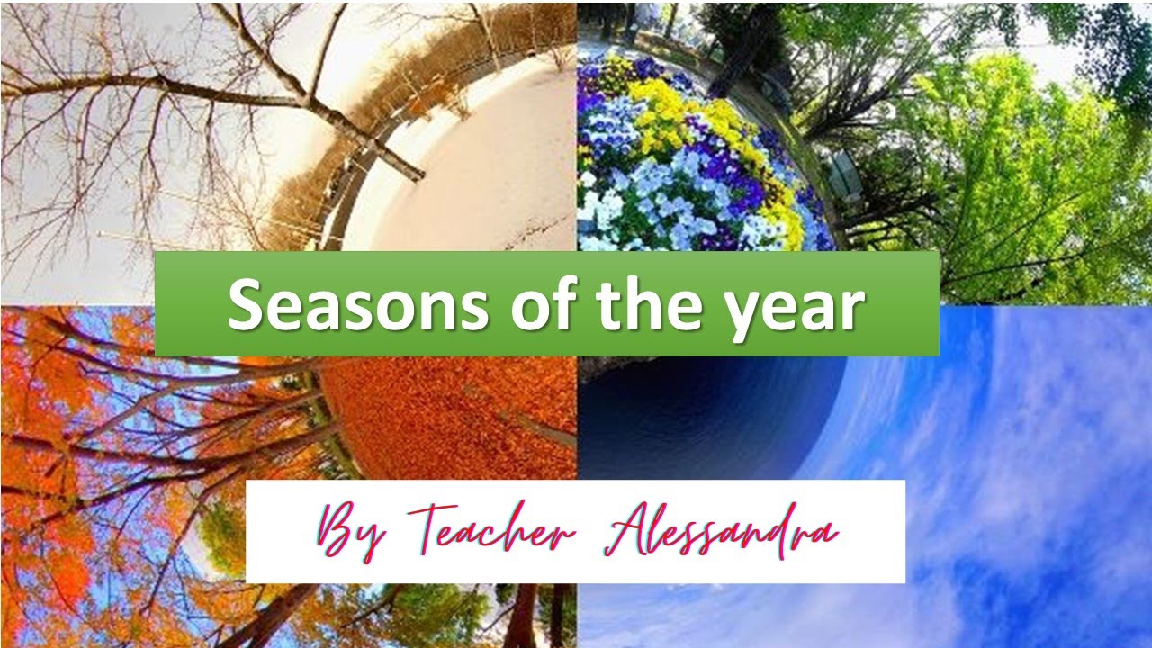 SEASONS OF THE YEAR - YouTube