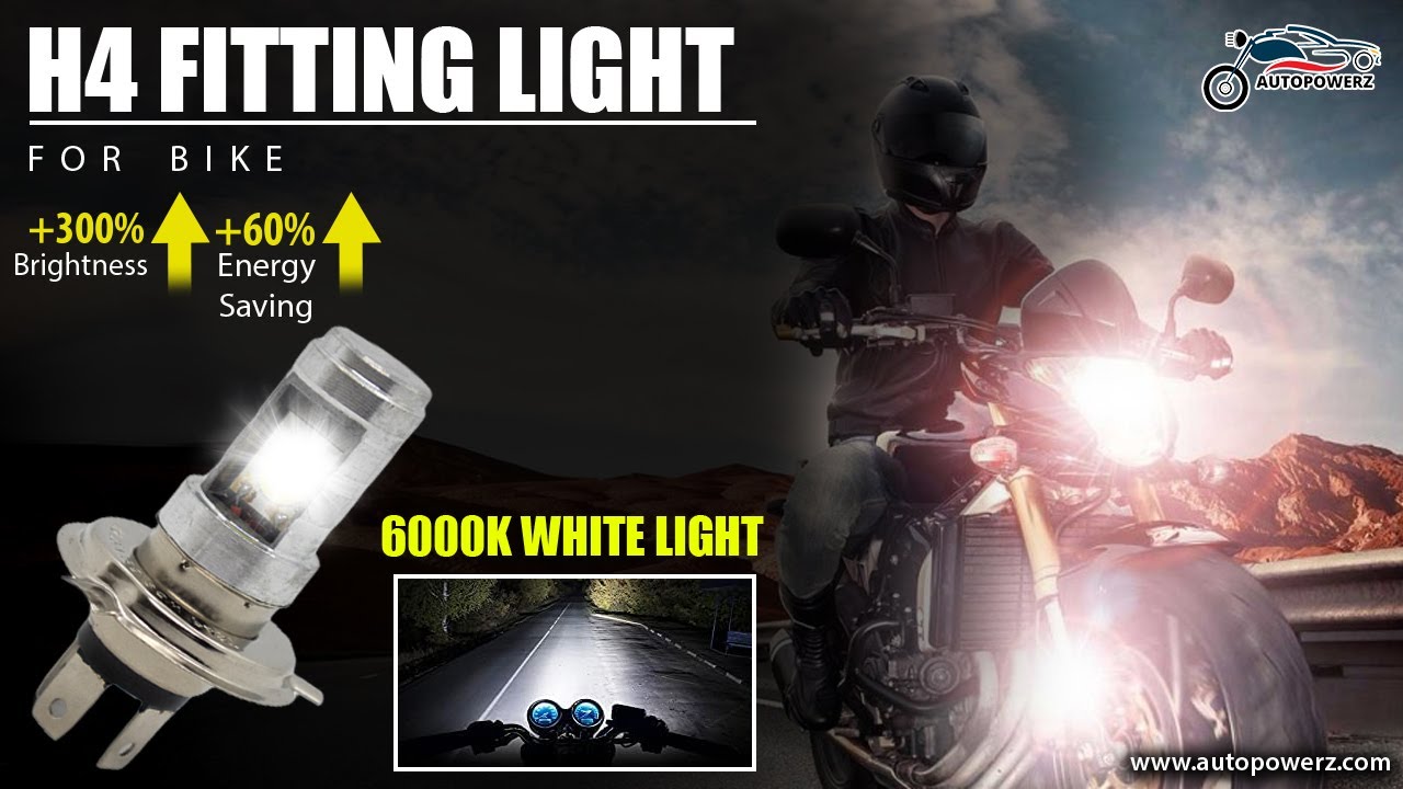Autopowerz H4 Fitting Led Headlight Bulb || Autopowerz H4 Fitting Bulb ...