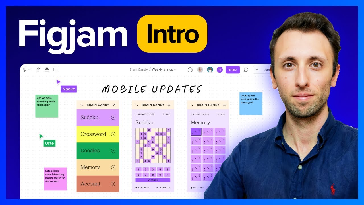 Intro to Figjam: Beginners Guide 101 - YouTube