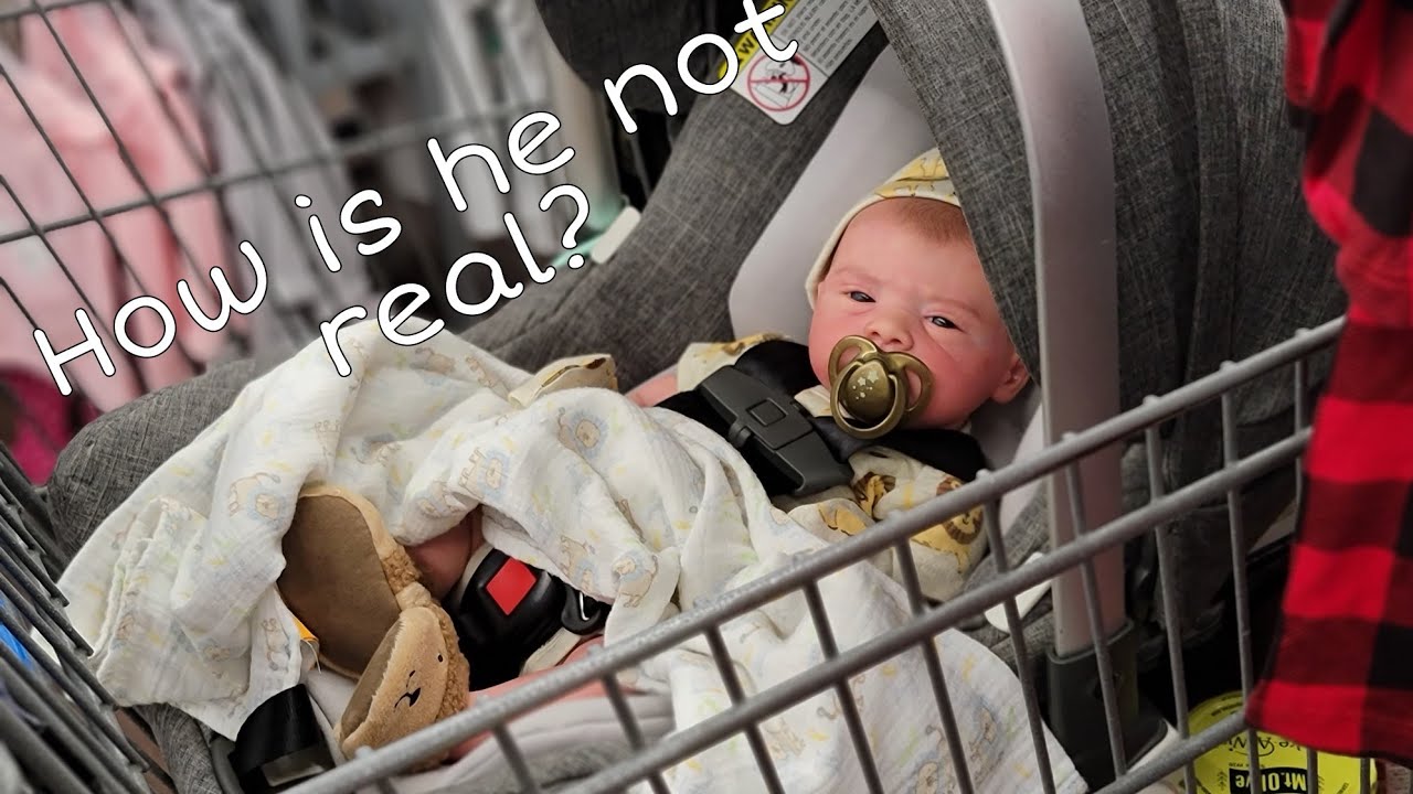 Get Ready With Us - Realistic Reborn Baby Shopping at Walmart - Vintage ...