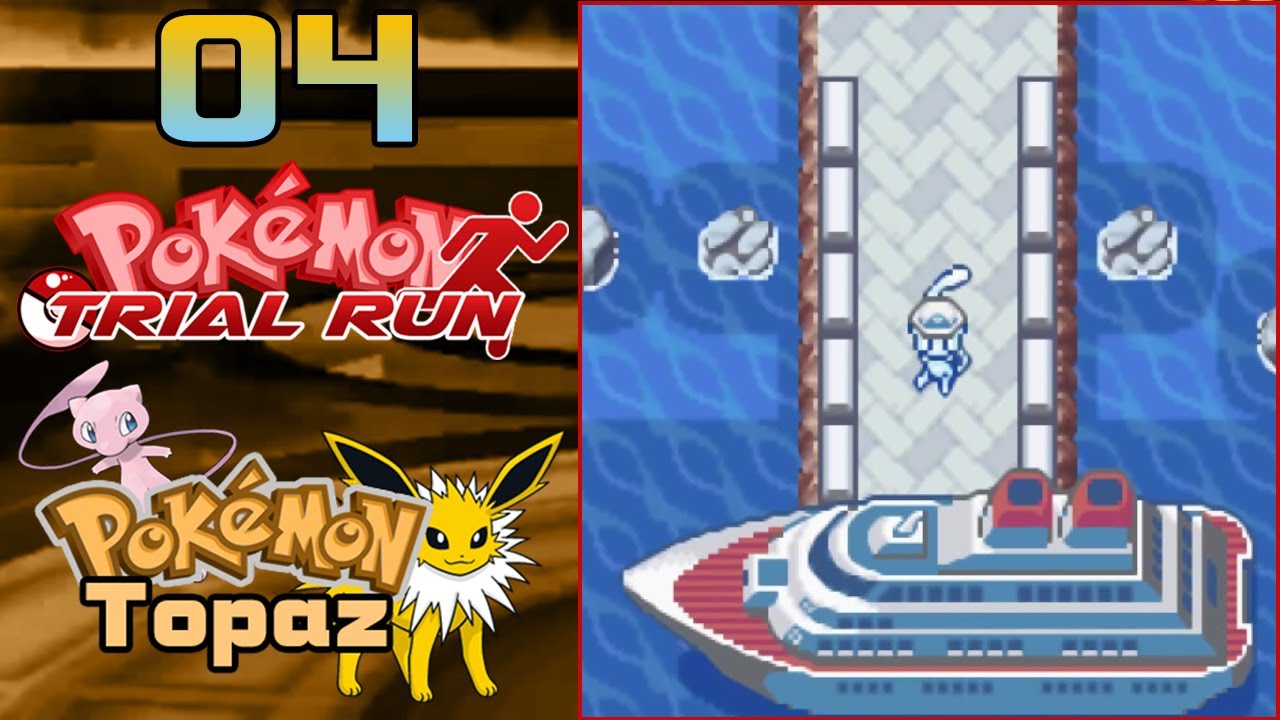 Pokémon Topaz Trail Run Part 4: All Aboard - YouTube