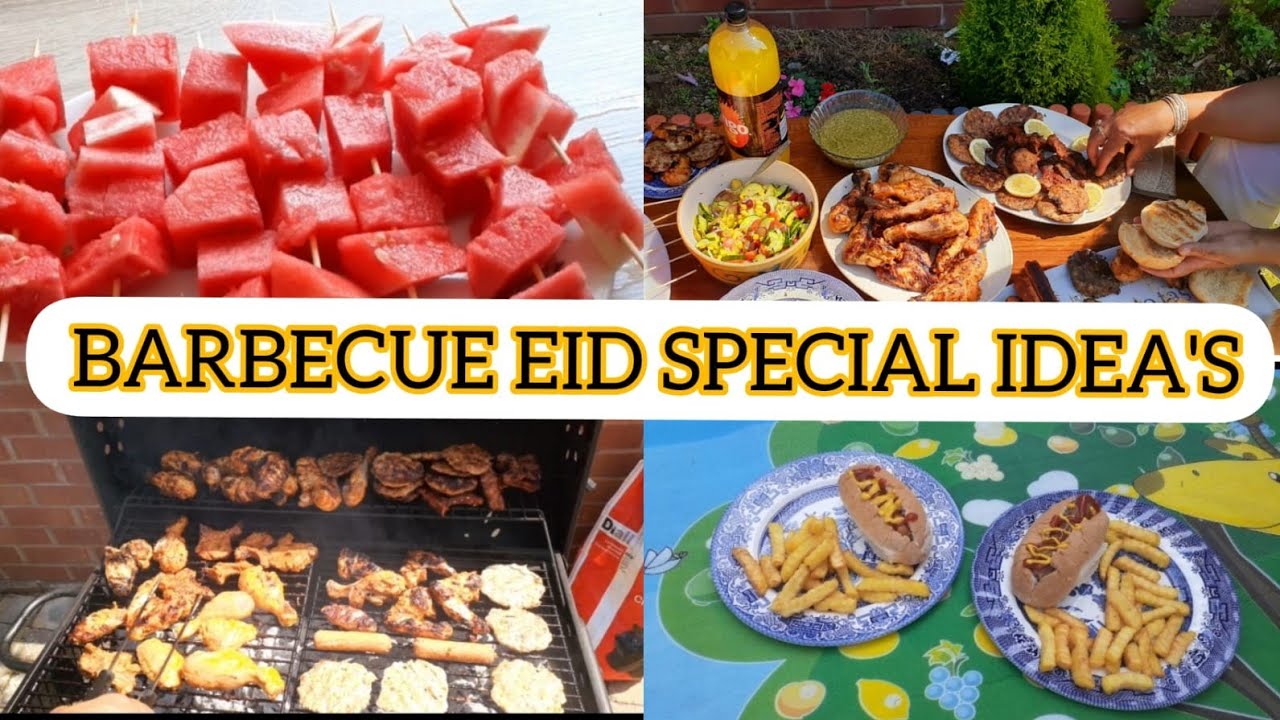 Barbecue Party For Bakra Eid|Eid Special Recipes Idea's|Lamb Chops,Meat ...