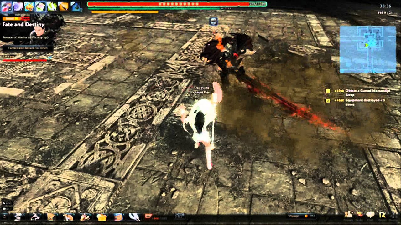 Vindictus Keaghan Staff Evie Solo (Season of Macha) - YouTube