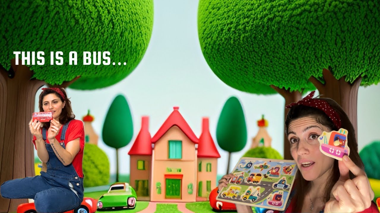 Children learning colours, cars and vehicles | Educational video ...