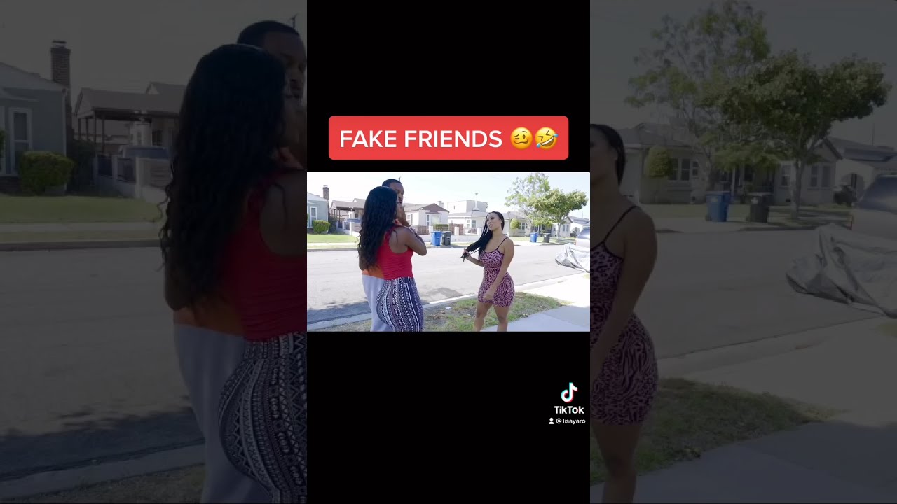 FAKE FRIENDS w/ @JAY HORN FILMS @Organic Charlene 🥴🤣 #shorts - YouTube