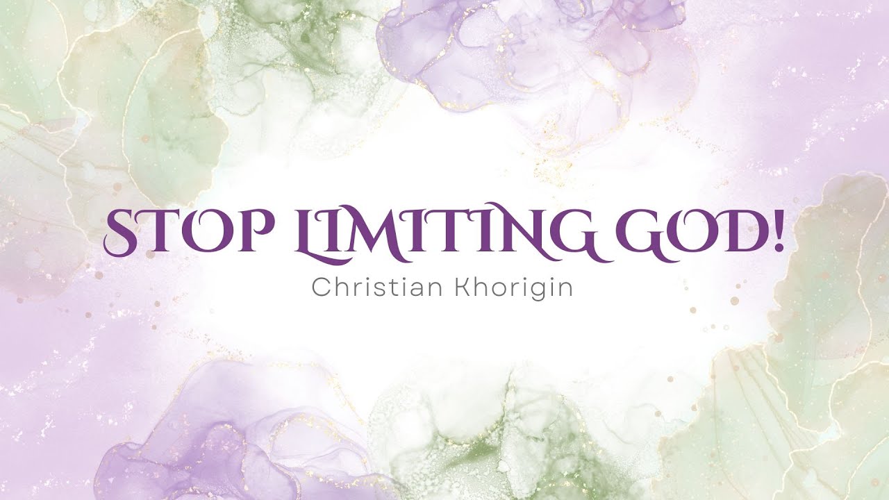 Stop Limiting God - Sabbath, 05 April 2025 - YouTube