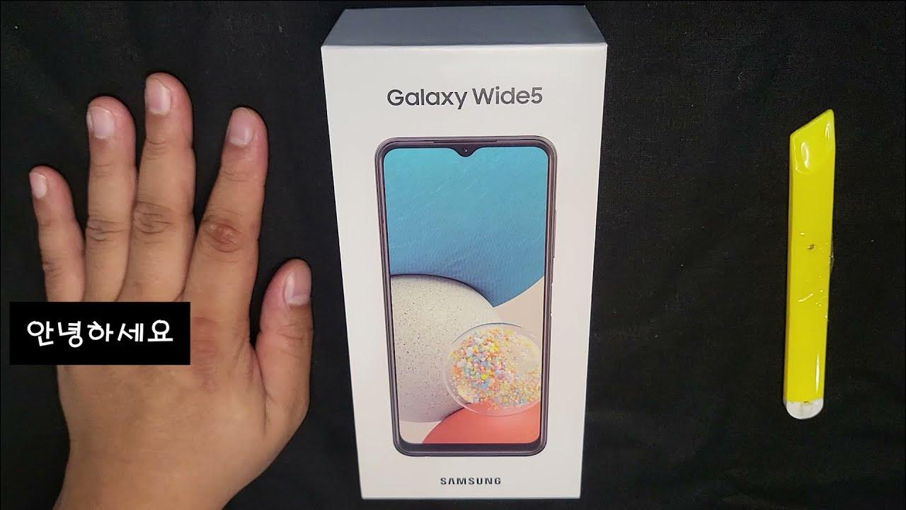 SM-E426S 갤럭시 와이드5 개봉기^^ - YouTube
